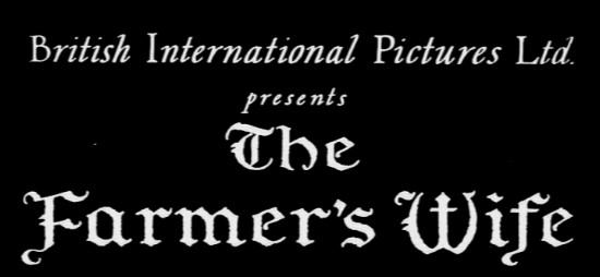 Alfred Hitchcock's - The Farmers Wife - DVD Review Alfred Hitchcock The Farmers Wife DVD Review ...